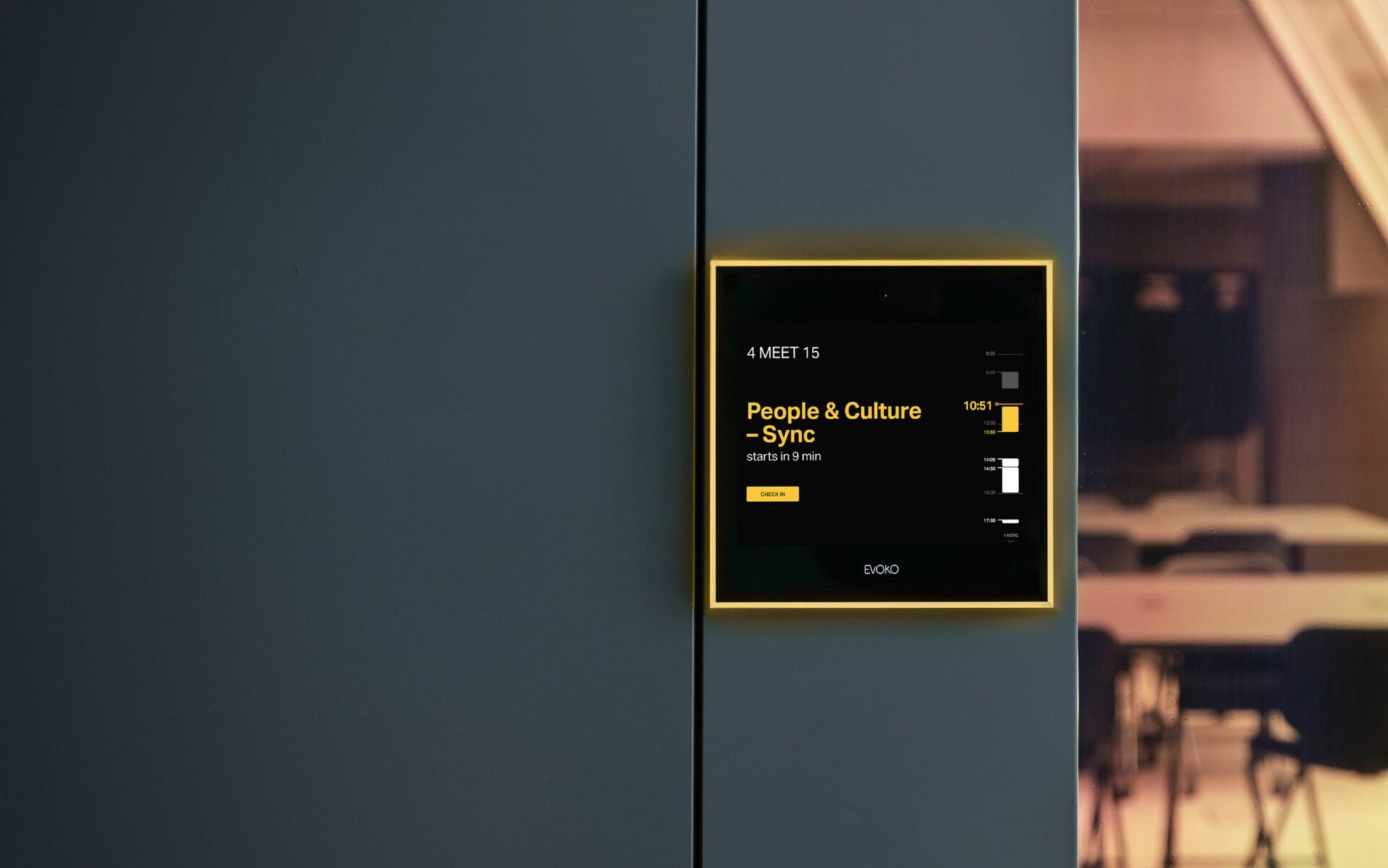 Update to Naso room manager | Biamp Evoko