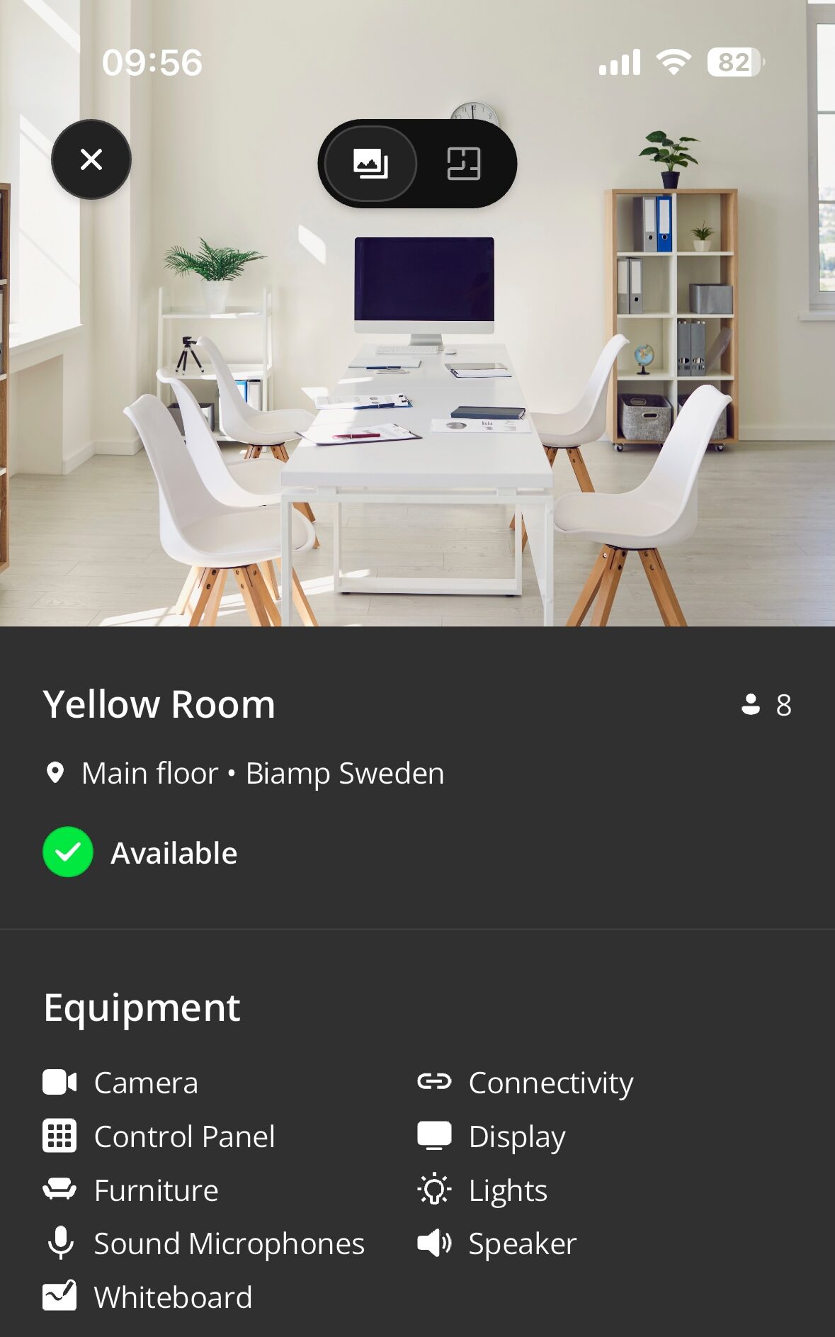 Workplace Booking App | Biamp Evoko