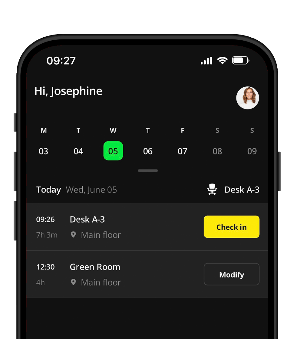 Workplace Booking App | Biamp Evoko