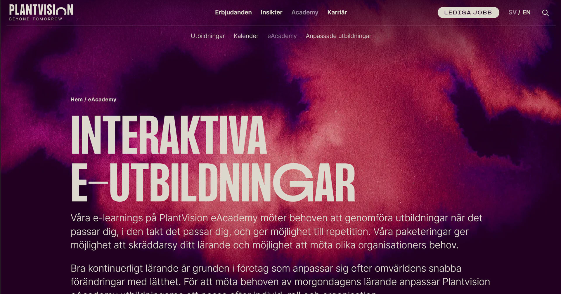 eAcademy | Plantvision