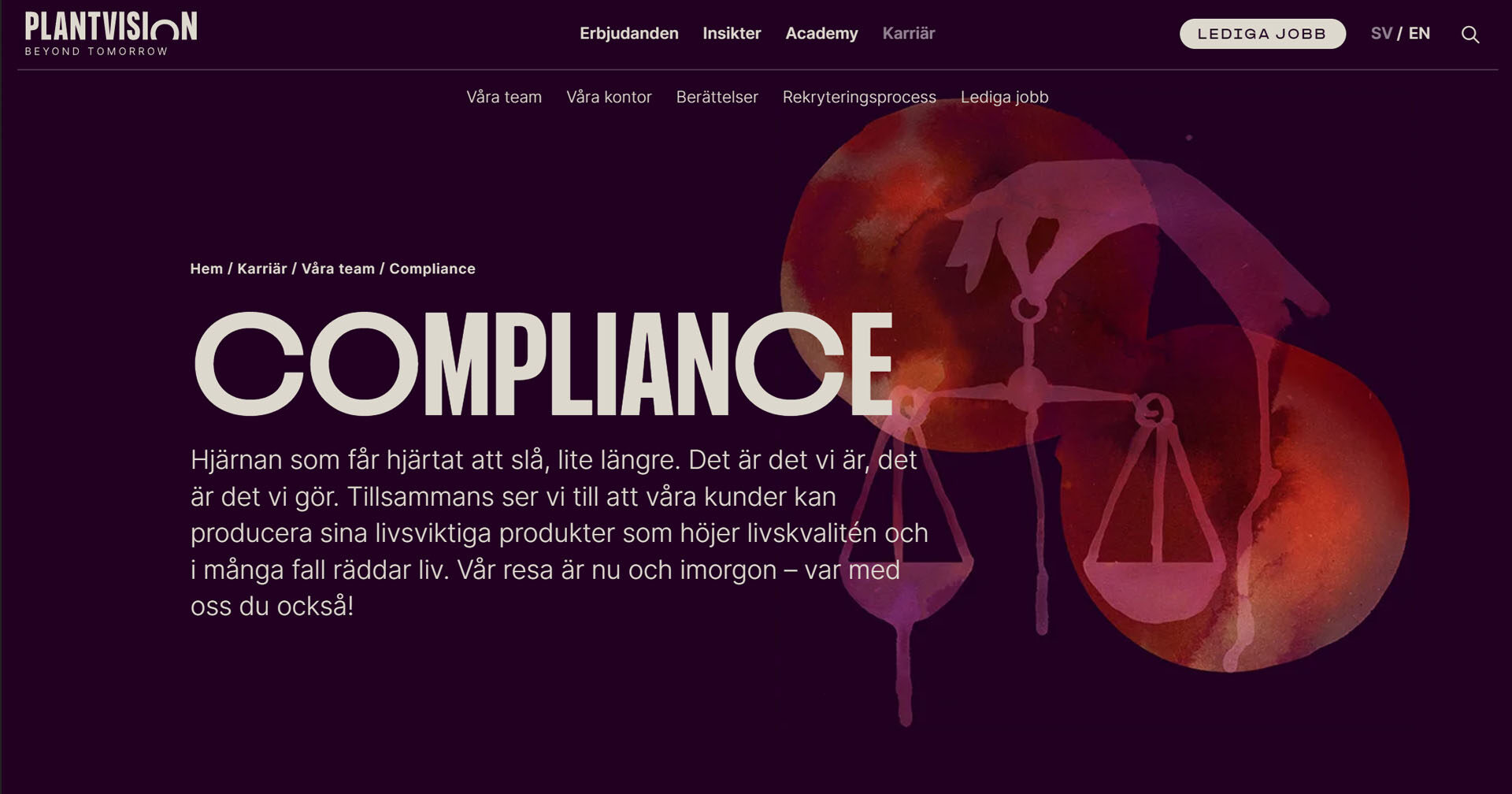 Lär känna vårt Compliance-team | Plantvision