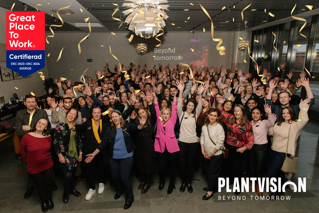 Plantvision återigen i topp - Great Place to Work® för 8:e året i rad | Plantvision
