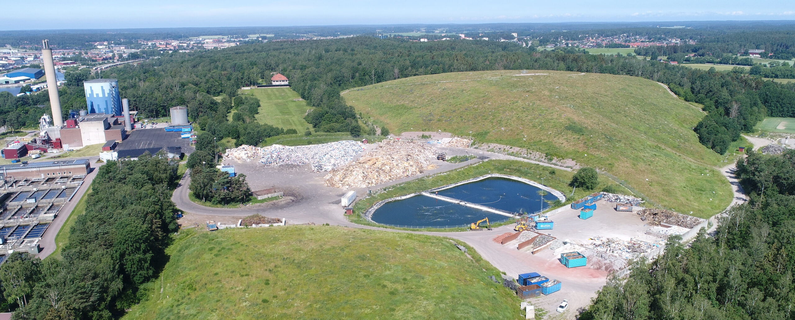 Norsa avfallsstation, Köping - Vafabmiljö