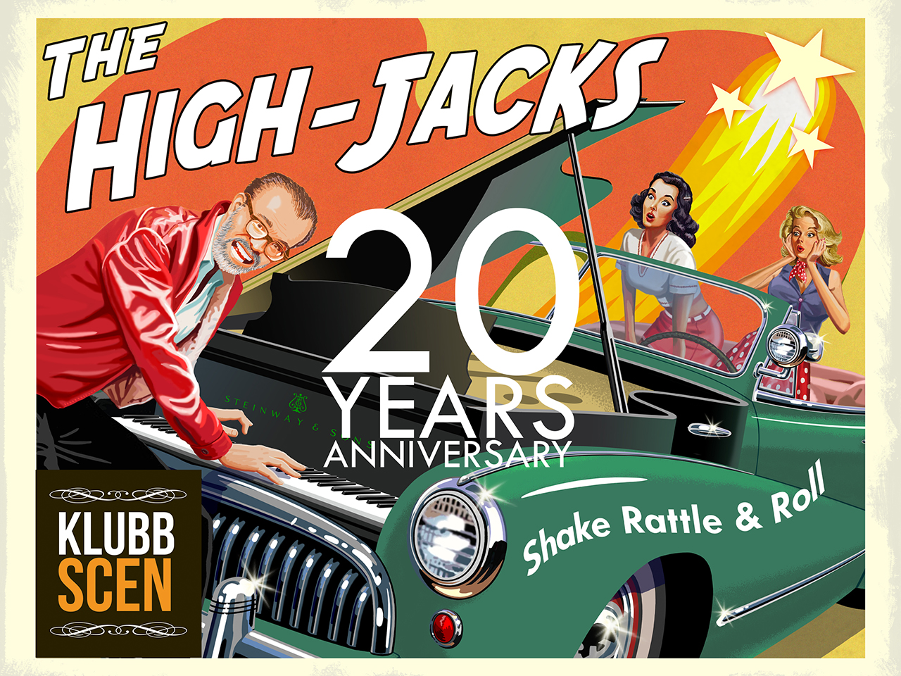Klubbscen: The High-Jacks 20-årsjubileum - Västmanlandsmusiken